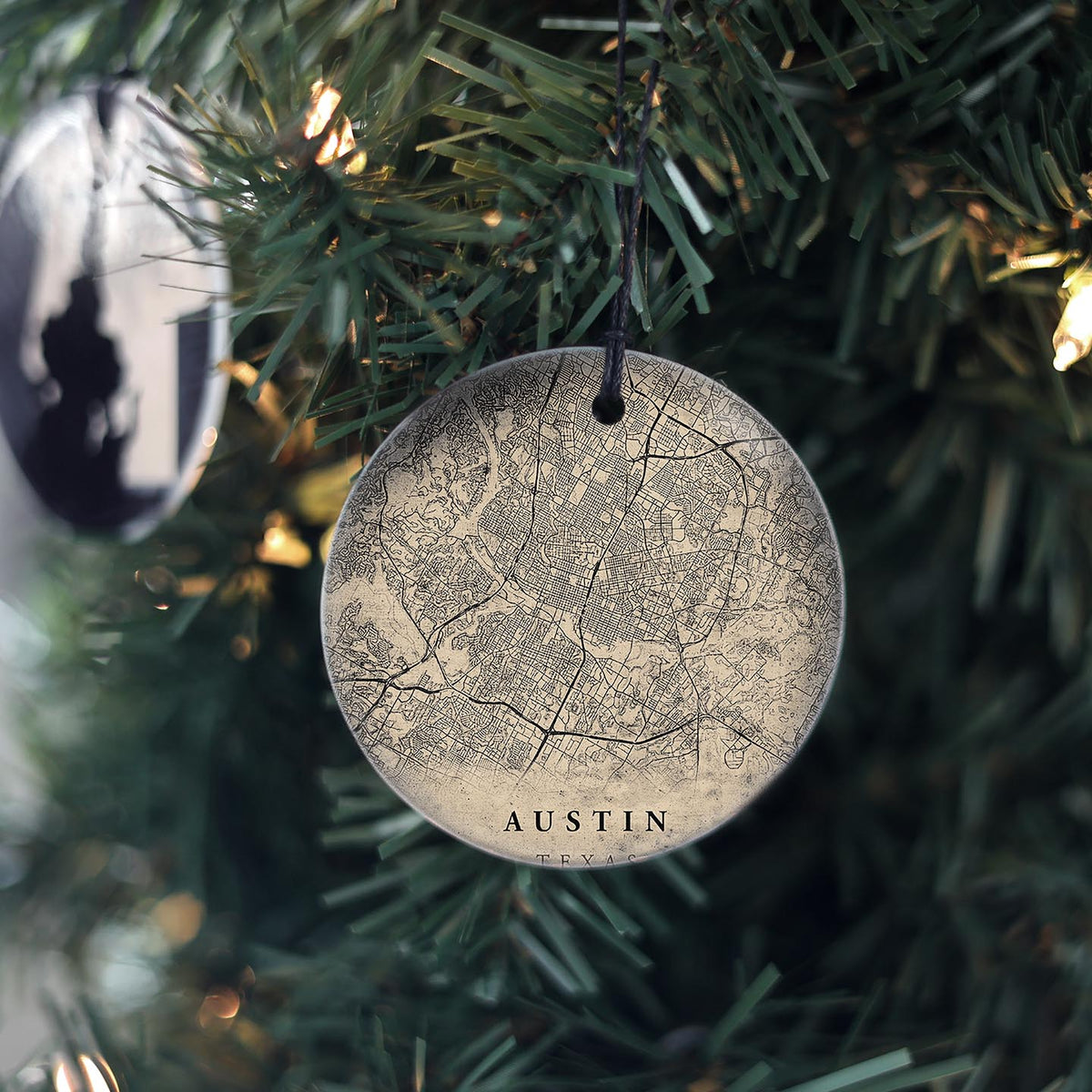 Austin Map – Cityscape Tiles