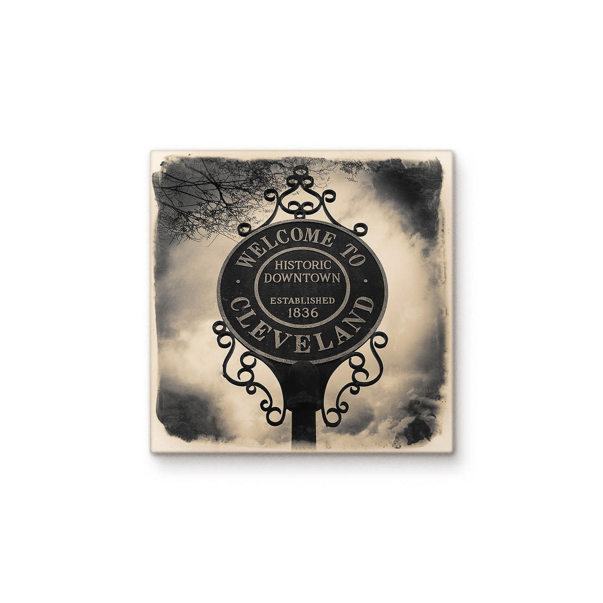 Welcome to Cleveland Sign – Cityscape Tiles