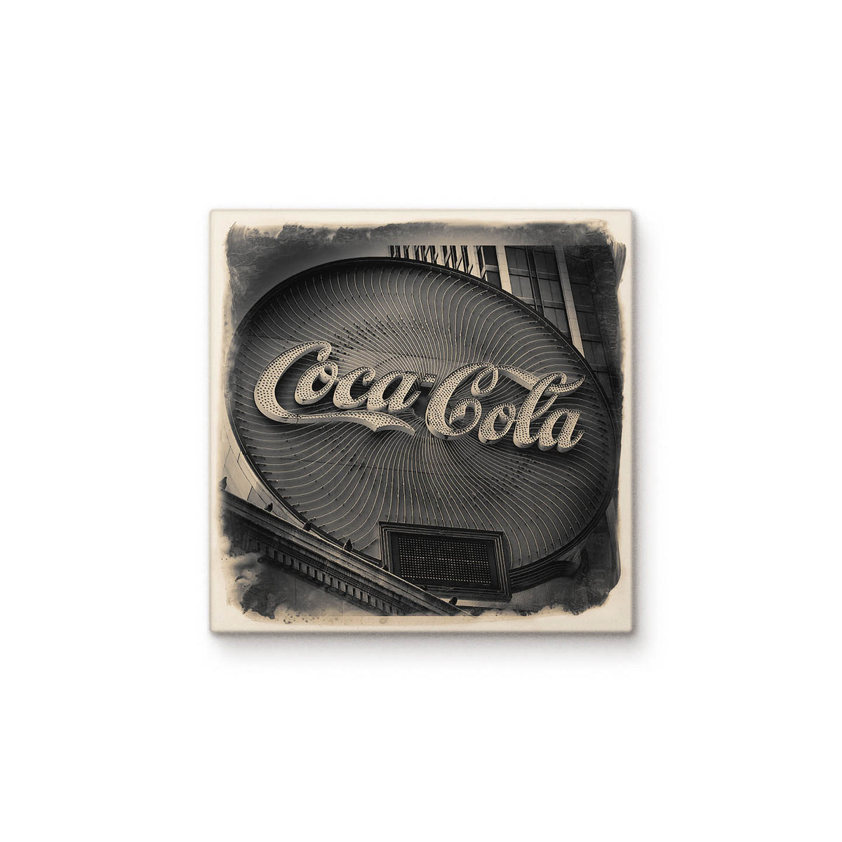 Coca-Cola Sign – Cityscape Tiles