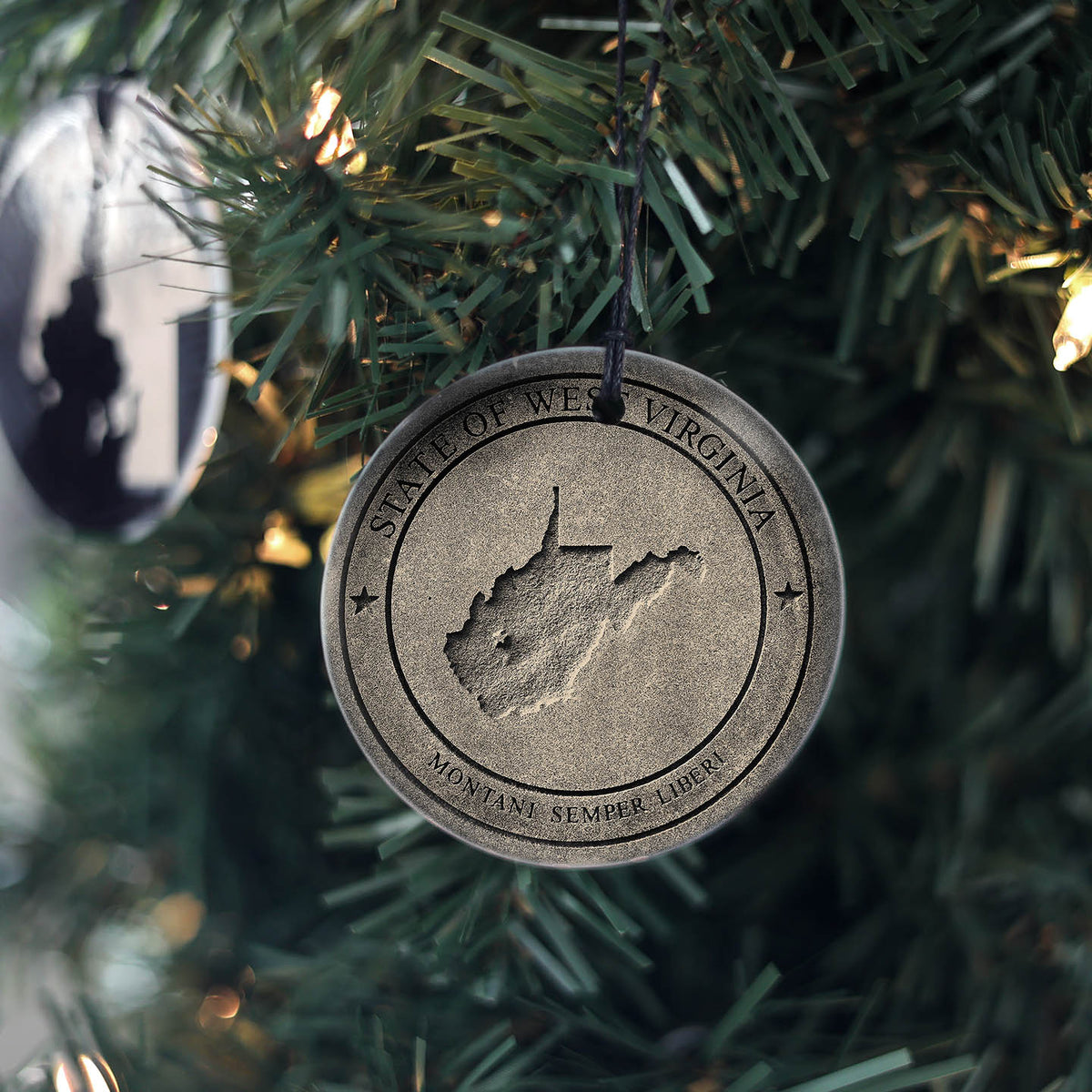 State of West Virginia Seal – Cityscape Tiles