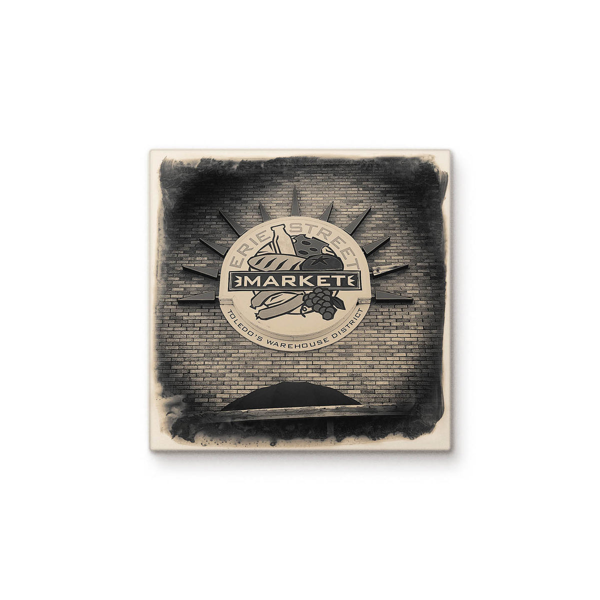 Erie Street Market Sign – Cityscape Tiles