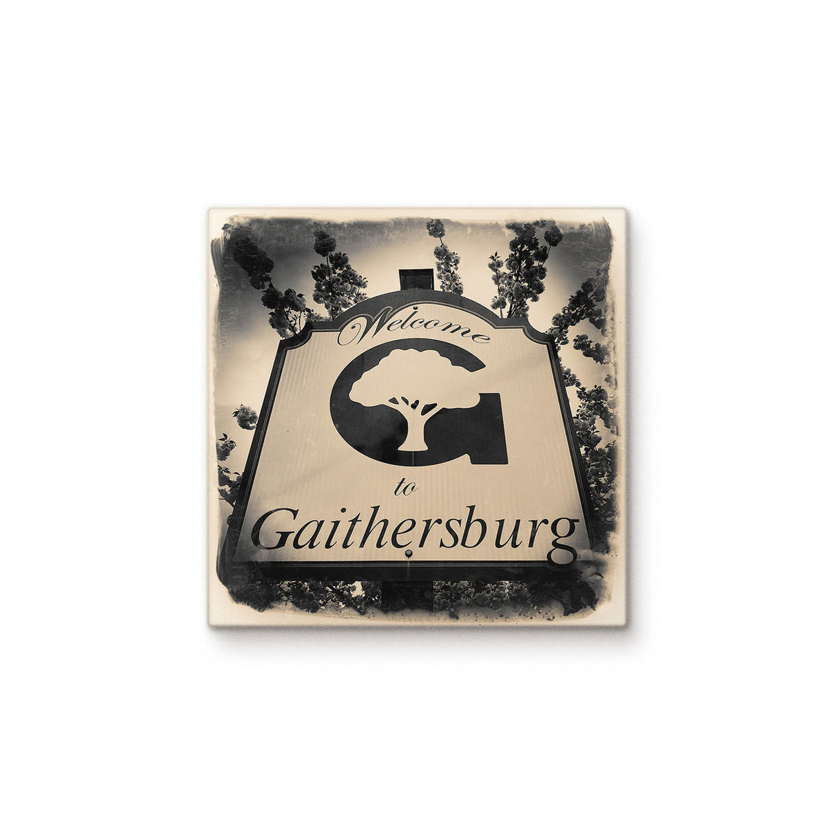Welcome to Gaithersburg Sign – Cityscape Tiles