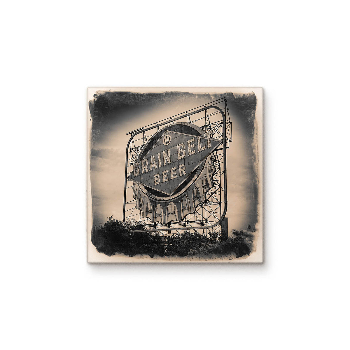 Grain Belt Beer – Cityscape Tiles