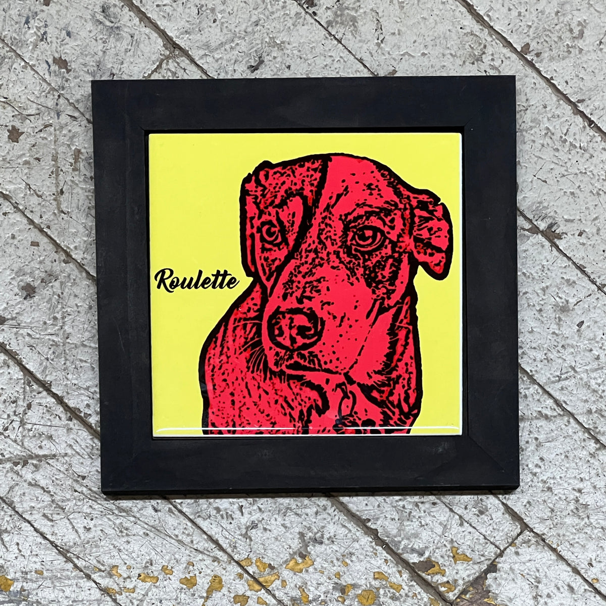 Custom Frame for 6x6 Tile – Cityscape Tiles