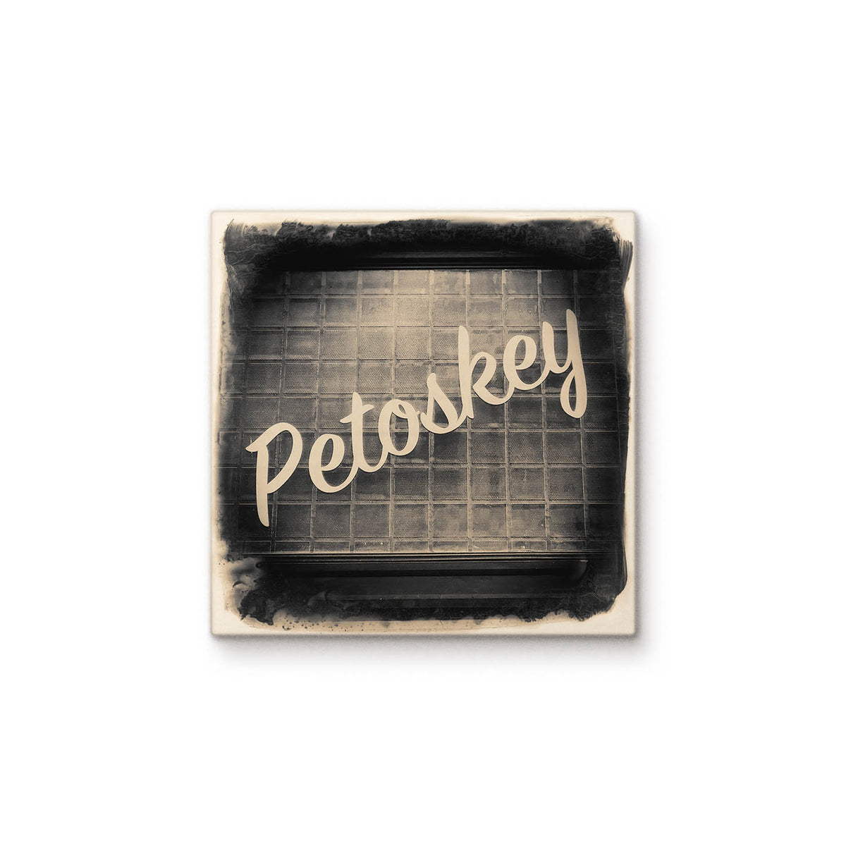 Petoskey Sign – Cityscape Tiles