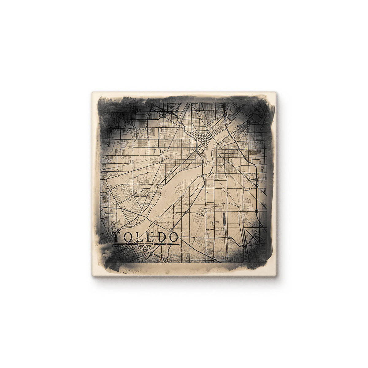Toledo Map – Cityscape Tiles