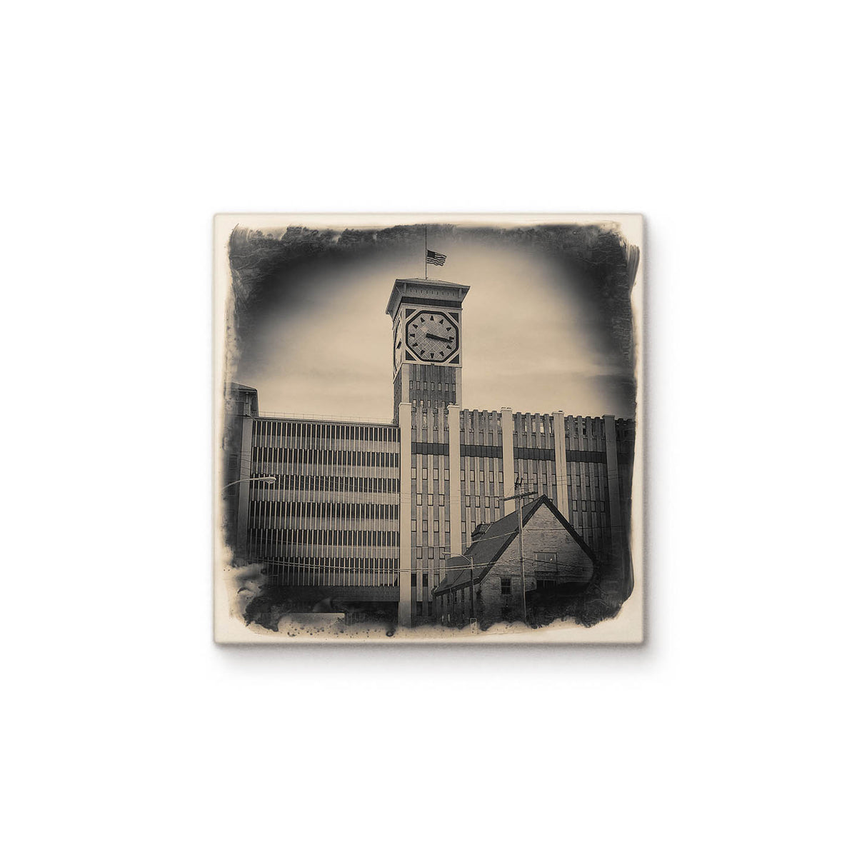 Milwaukee Clock Tower – Cityscape Tiles