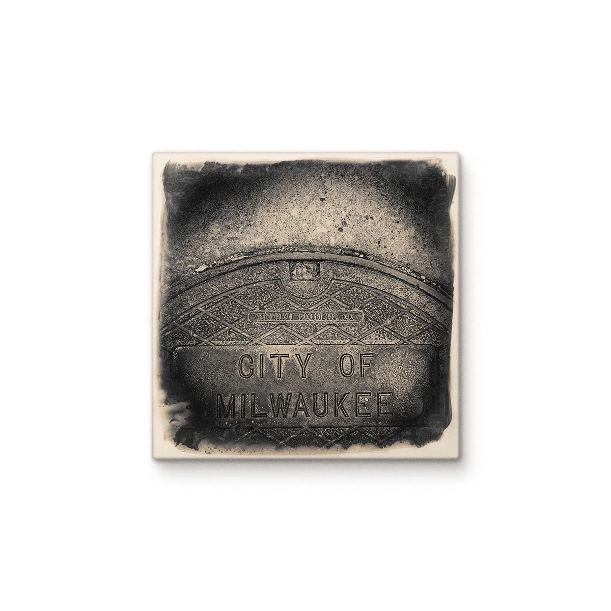 Milwaukee Manhole Cover – Cityscape Tiles