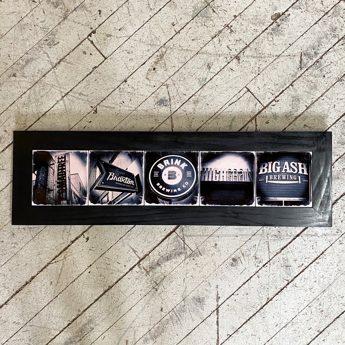 Custom 1x5 Tile Frame – Cityscape Tiles