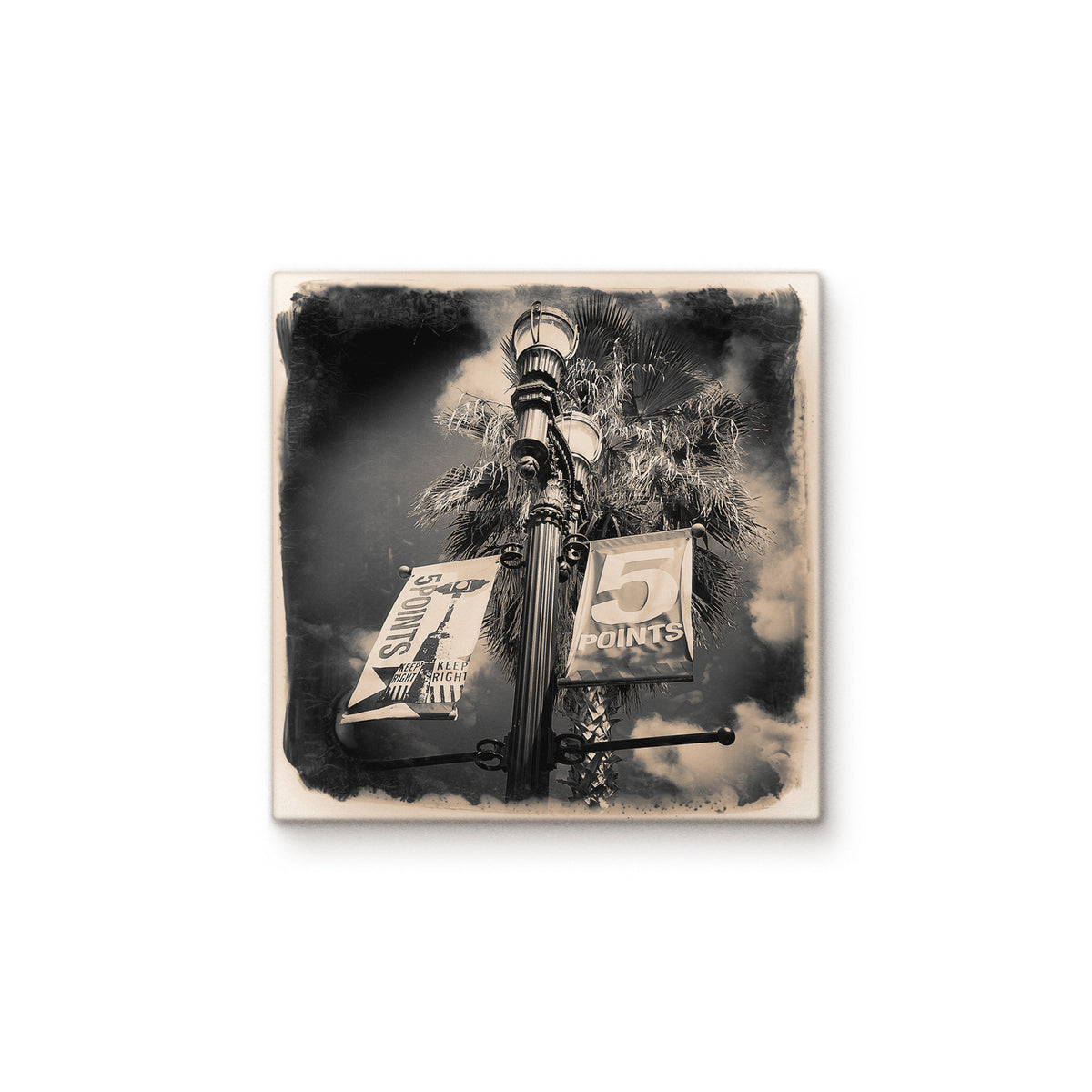 5 Points Sign | Cityscape Tiles
