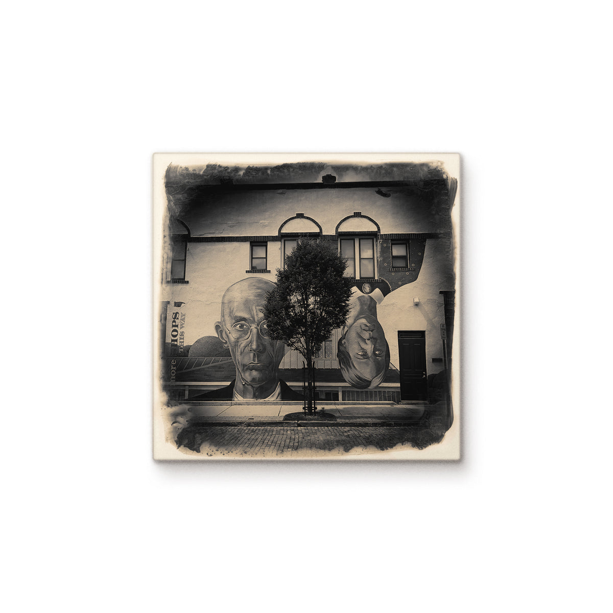 American Gothic Mural | Cityscape Tiles