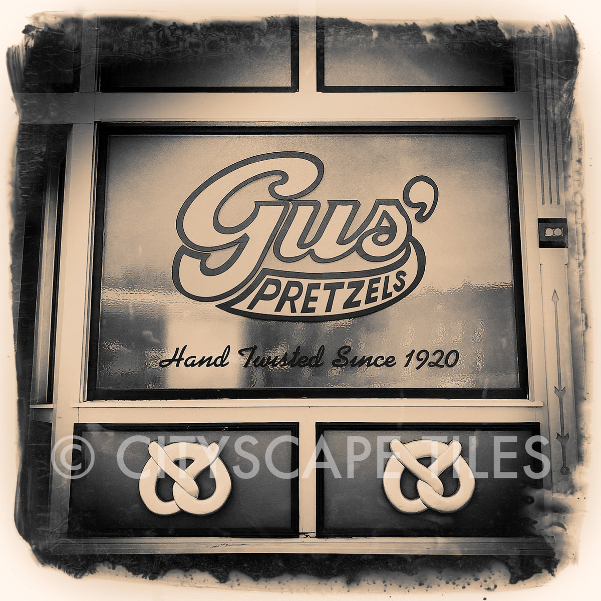 Gus' Pretzels St Louis | Cityscape Tiles