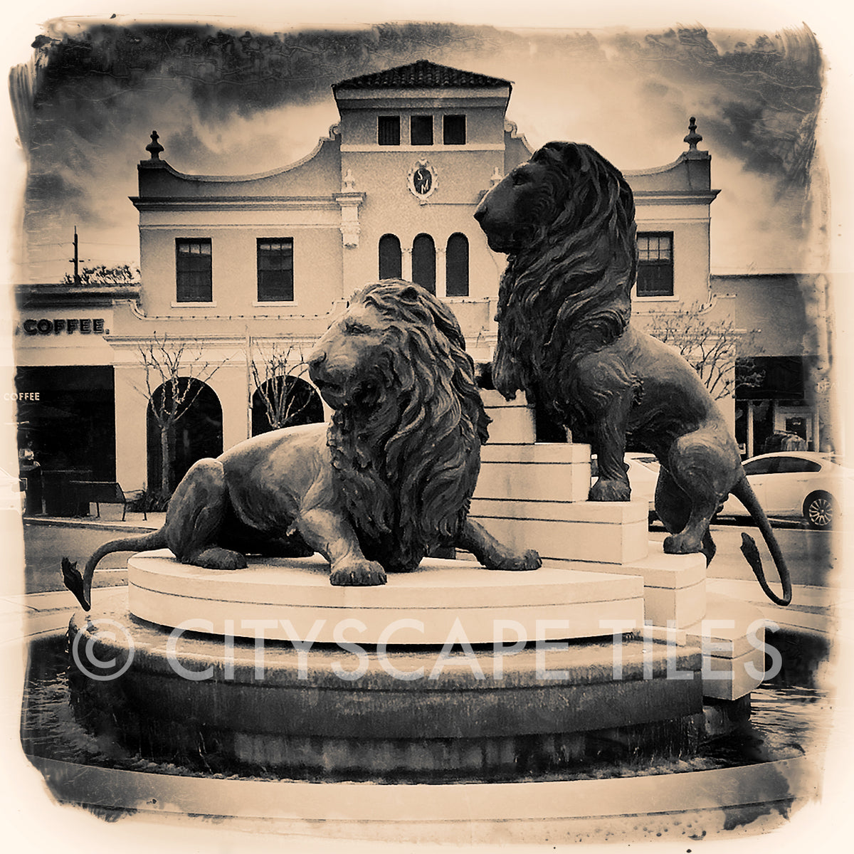 San Marco Lions | Cityscape Tiles